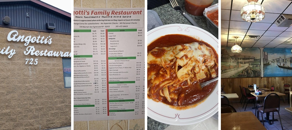 Angotti's | Family Restaurant - Italian restaurant in Syracuse, NY